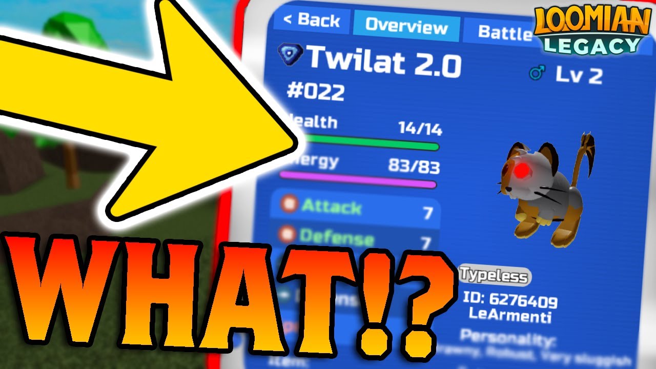 Lol! Twilat 2.0 Is Coming To LOOMIAN LEGACY! (Robo-Rat) - YouTube