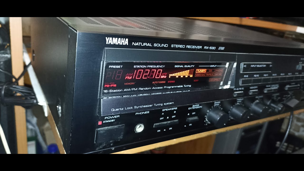 Yamaha RX-530 Pataki József részére. - YouTube