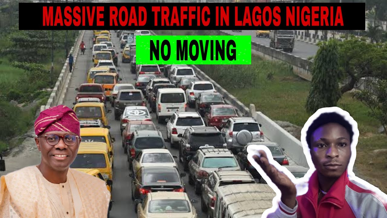 Massive Road Congestion On All Lagos Major Roads - YouTube