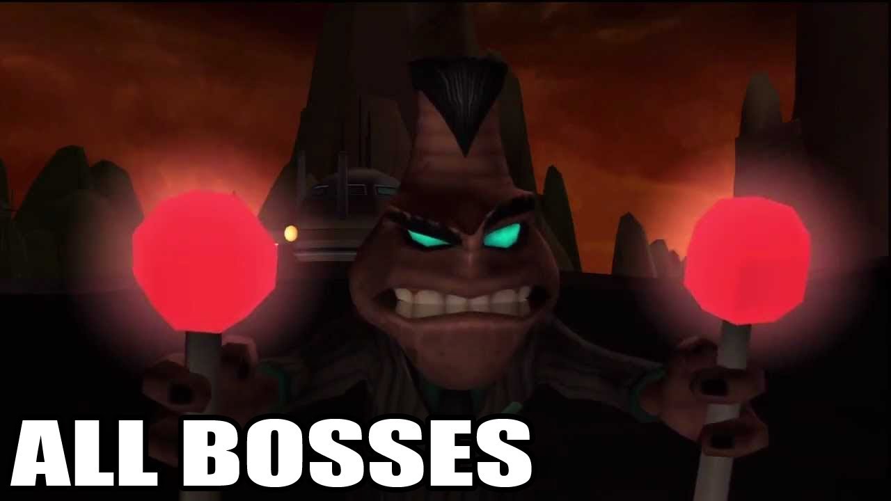 Ratchet & Clank HD - All Bosses (With Cutscenes) HD - YouTube