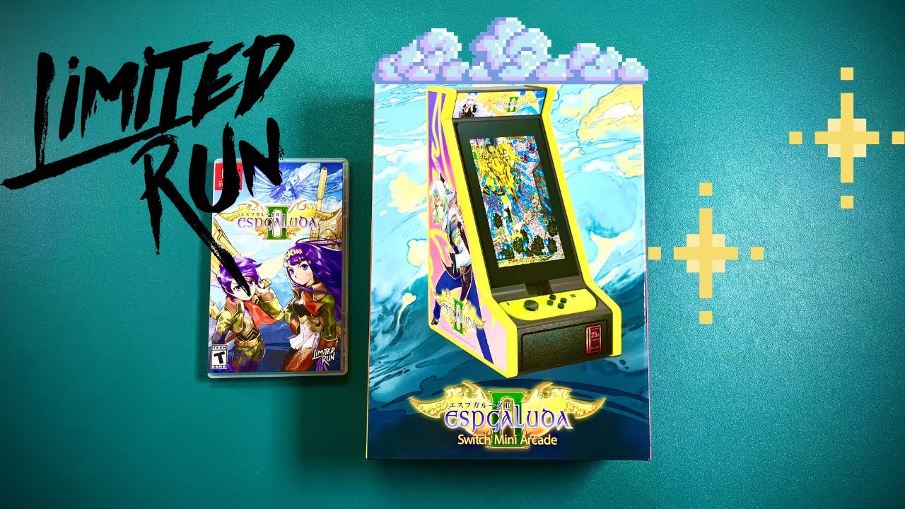 Espgaluda II - Unboxing & fixing mini Arcade stand for Nintendo Switch ...