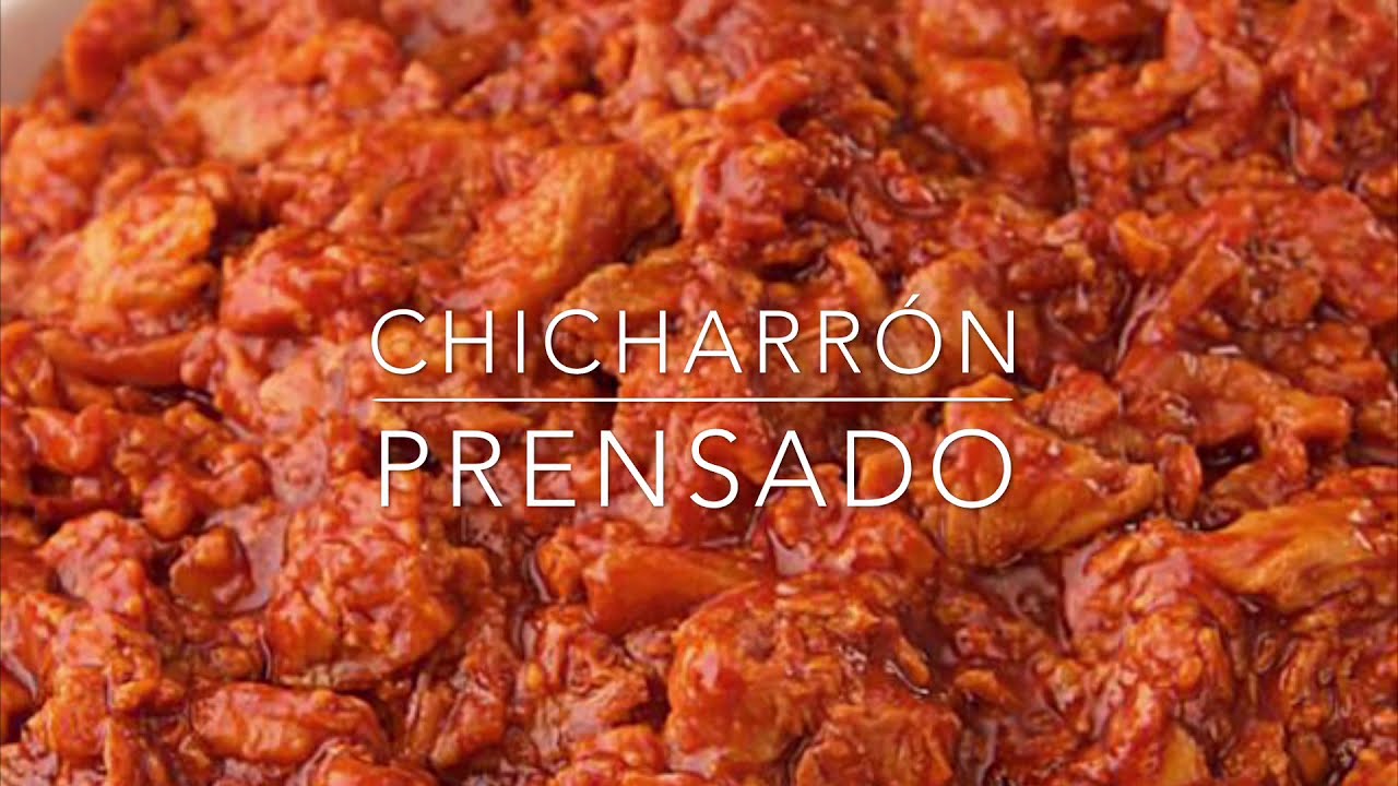 Como Hacer CHICHARRÓN Prensado - YouTube
