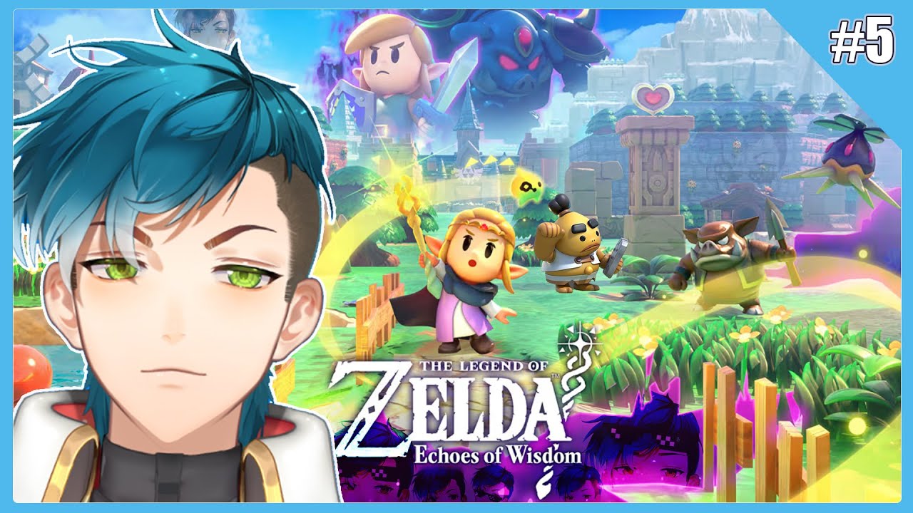 【LEGEND OF ZELDA: ECHOES OF WISDOM】#5: To Eldin Volcano, goro! - YouTube