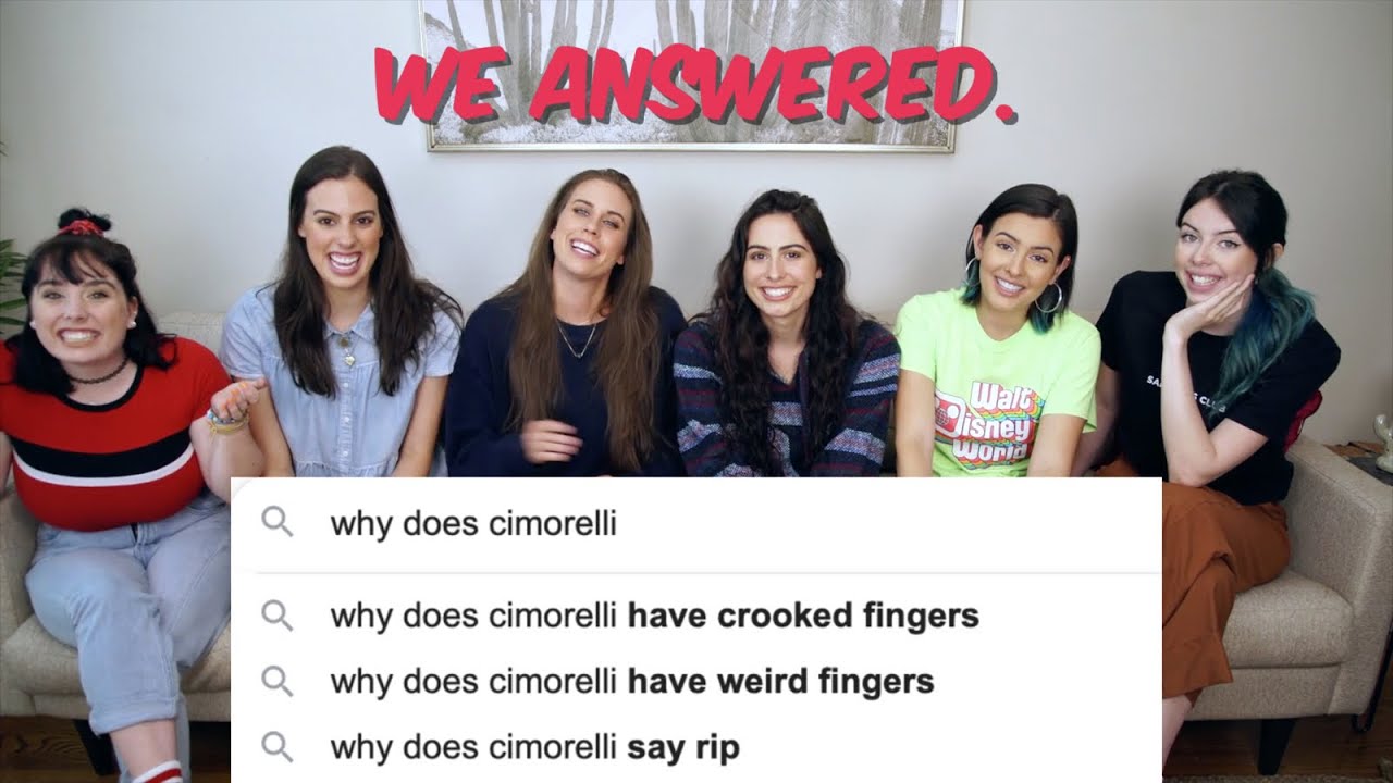 Cimorelli Answers the Web's Most Searched Questions. - YouTube