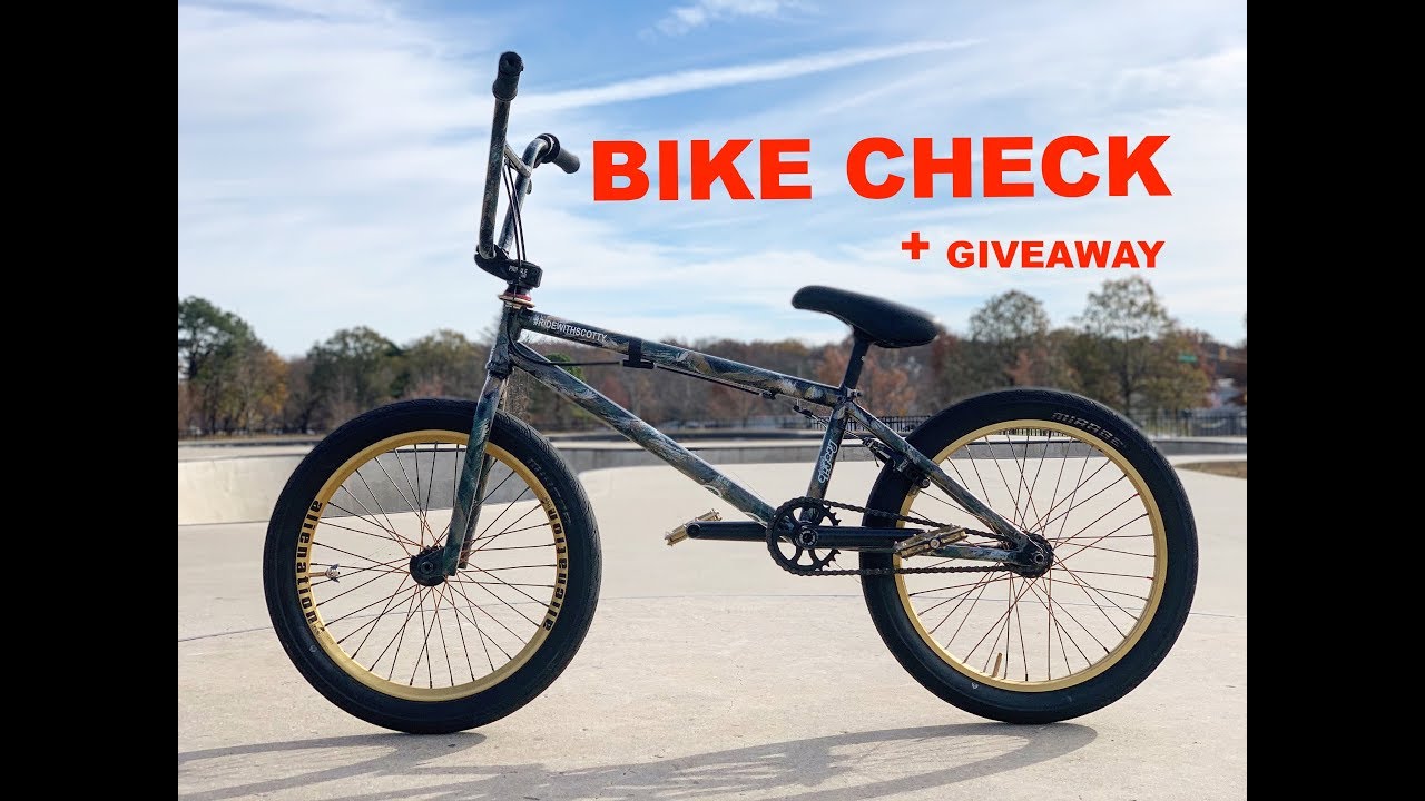 BIKE CHECK & GIVEAWAY UPDATE! - YouTube