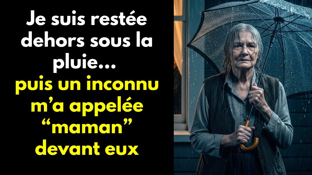 Je suis restée dehors sous la pluie… puis un inconnu m’a appelée “maman ...