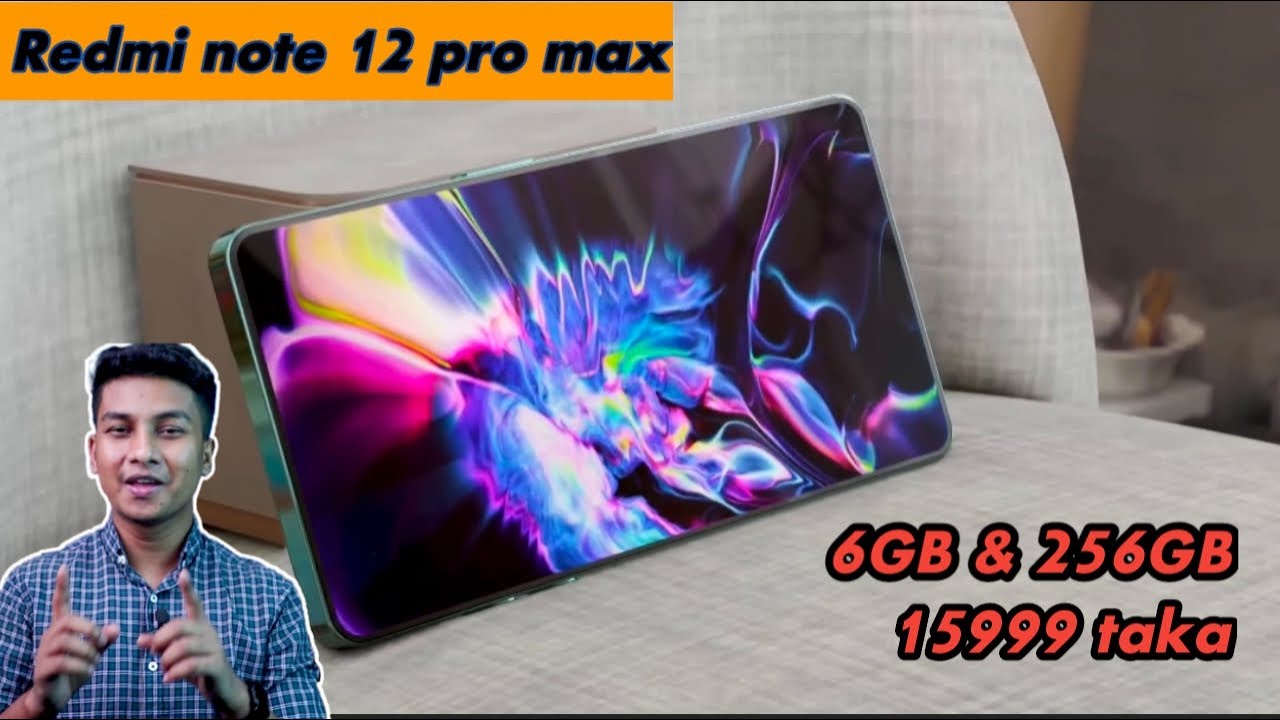 Xiaomi redmi note 12 pro max, 8GB/128GB price only 15999 taka। Price ...