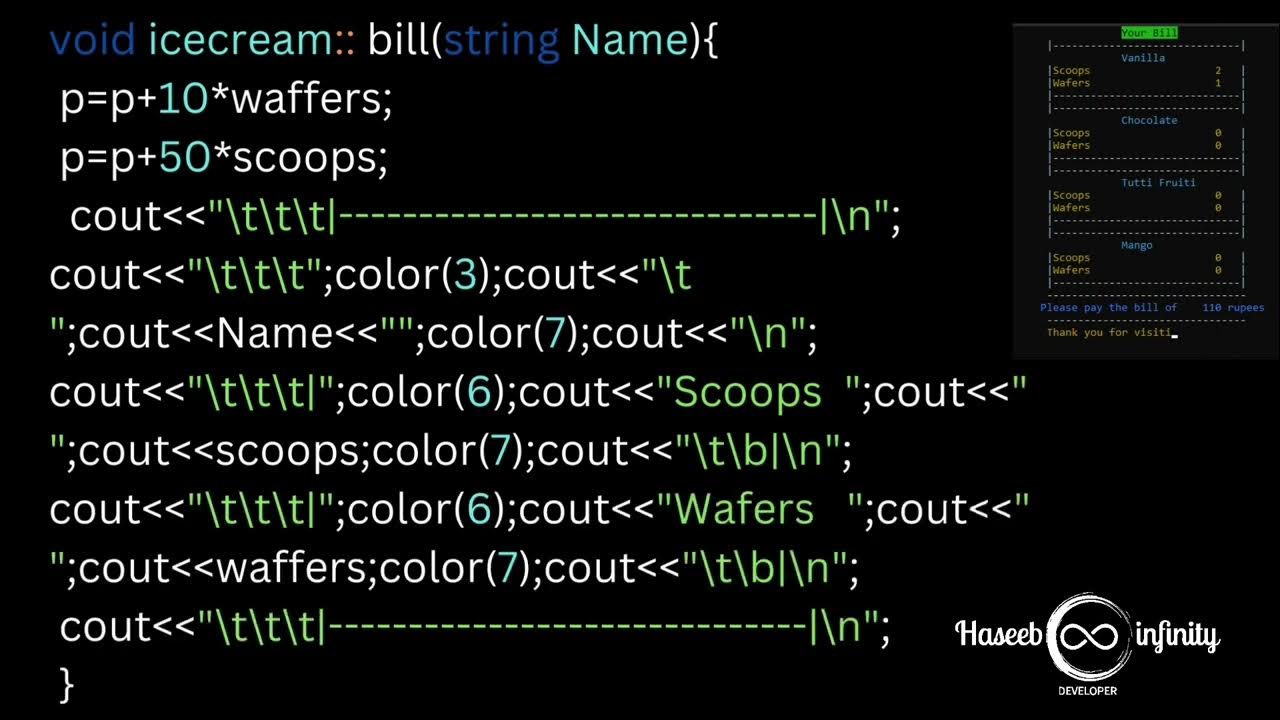 C++ Beginner Project: Learn OOP by Building an Ice Cream Shop Simulator ...