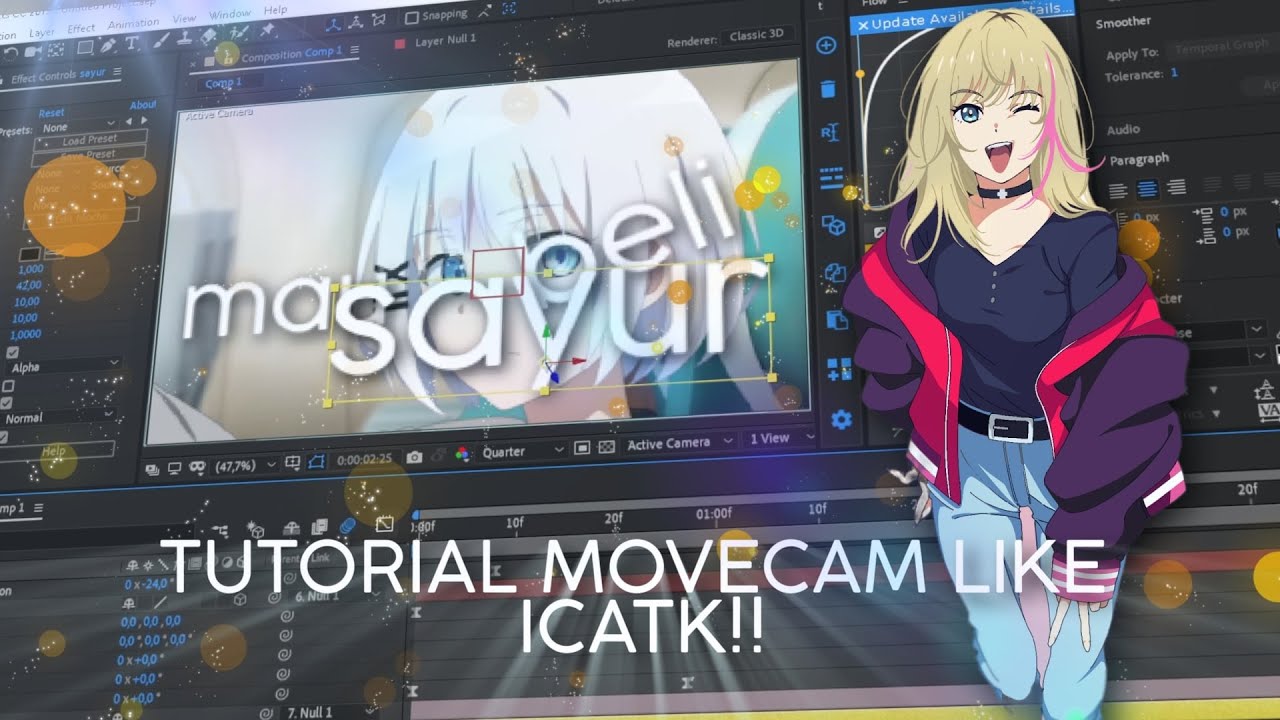Tutorial AMV Typography Movecam Like Icatk!! - YouTube