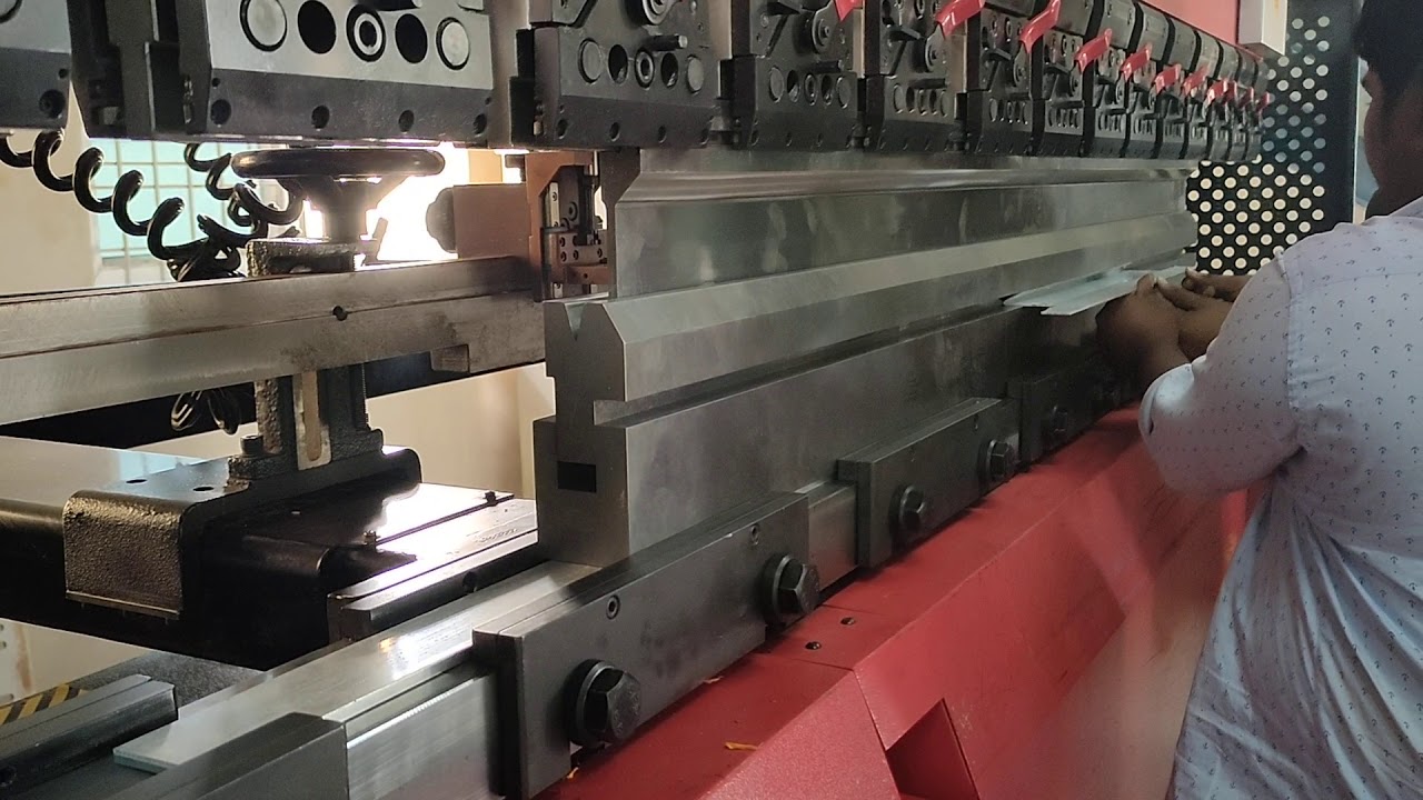 amada #hemmingdie operation(180degree bending ) of 11KV vcb panel board ...