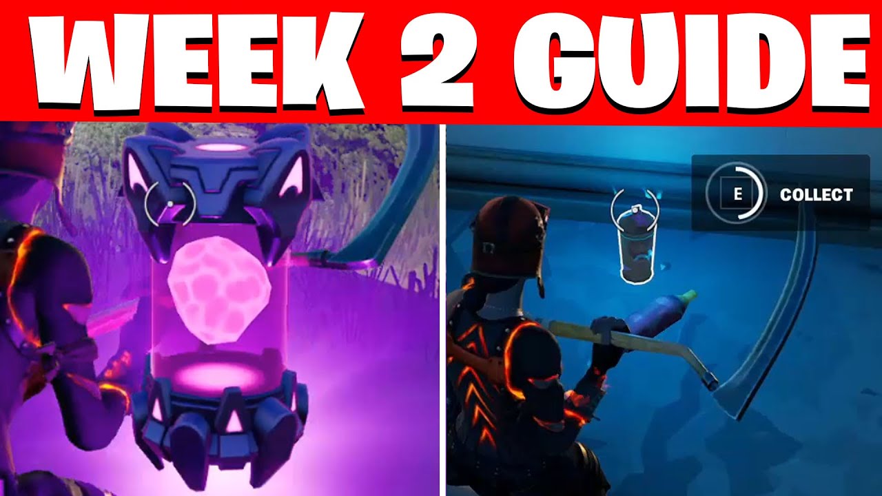 ALL WEEK 2 Epic Quests Fortnite ( Week 2 Challenges Season 7 ) - YouTube
