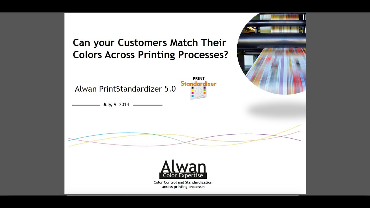 Webinar: Matching Colors Across Printing Processes with Alwan ...