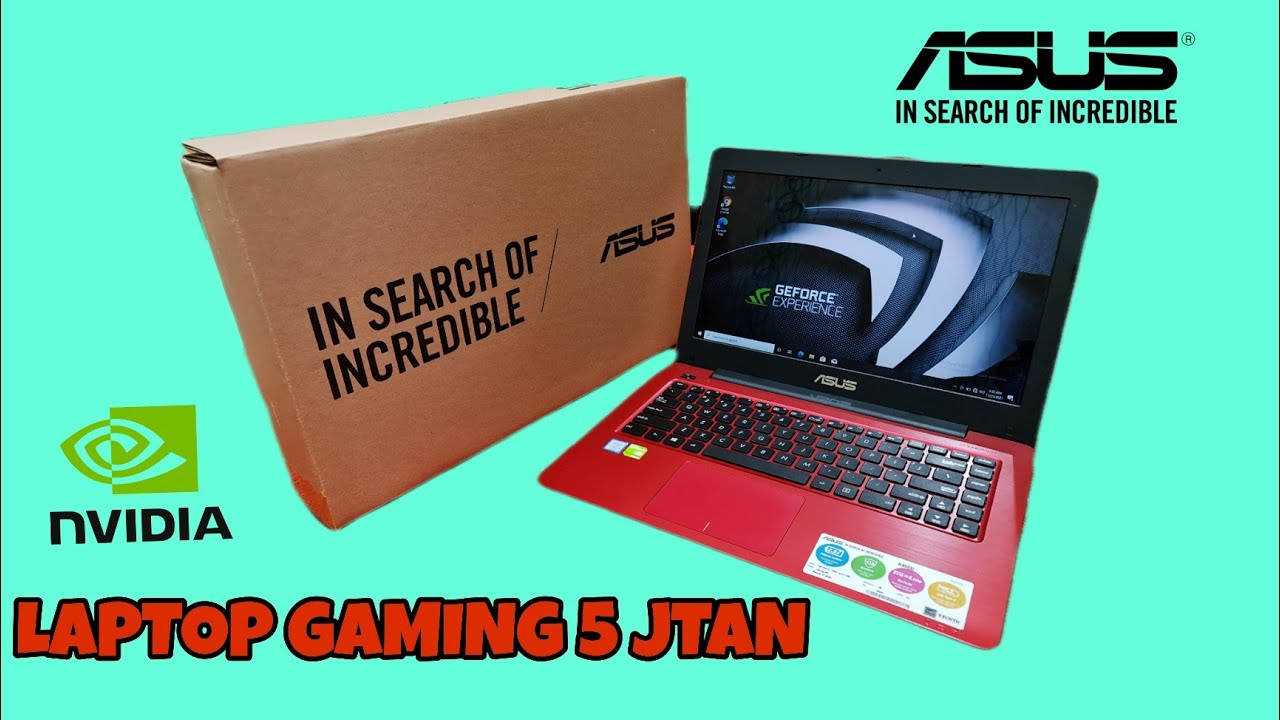 UNBOXING LAPTOP GAMING ASUS A456UR CORE I5-7200 NVIDIA 930MX - YouTube