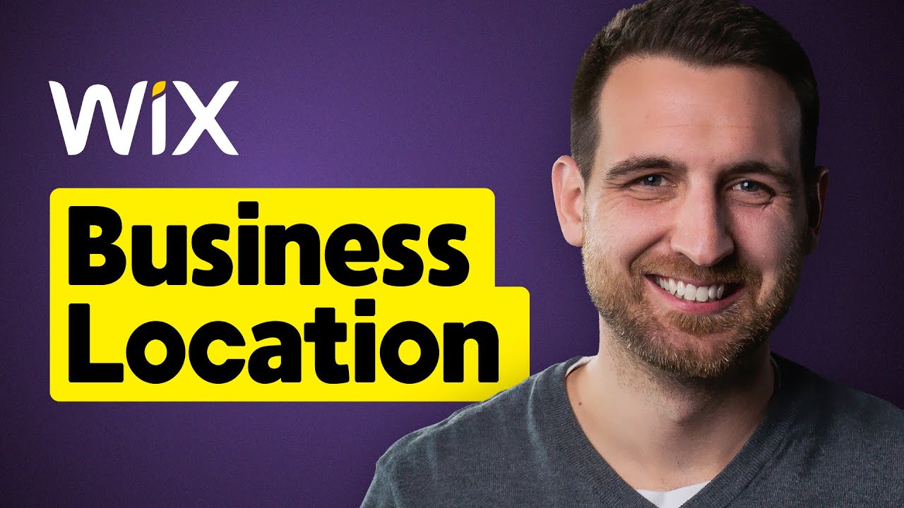 How to Add Business Location on Wix - YouTube