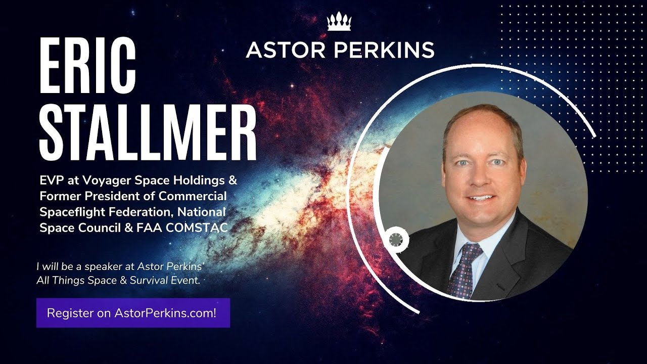 Space Plenary Keynote by Eric Stallmer, EVP at Voyager Space Holdings ...