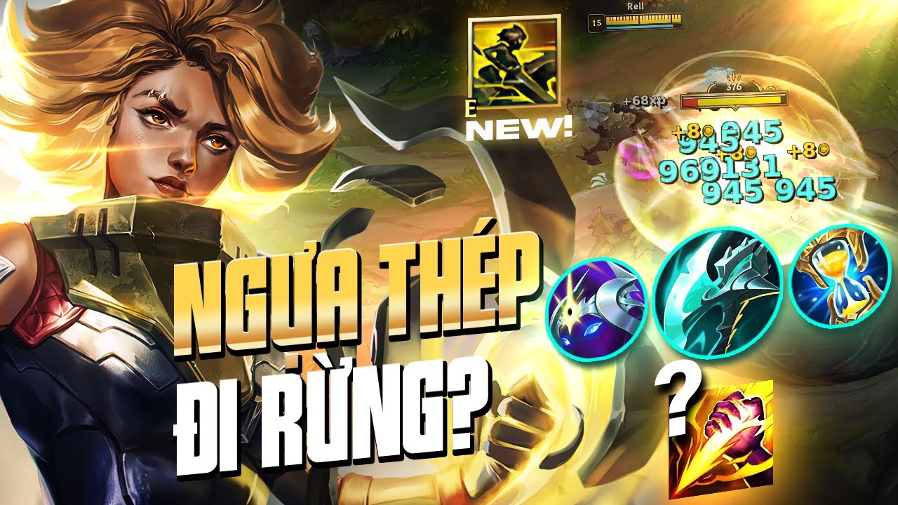 RIOT BIẾN RELL THÀNH ĐẤU SĨ ĐI RỪNG?? CỰC DỊ VỚI RELL FULL AP JUNGLE 13.11 CLEAR RỪNG SIÊU NHANH ...