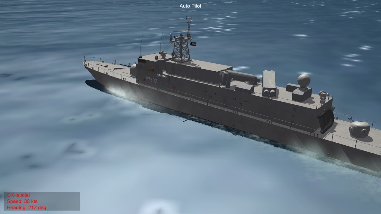 Strike Fighters P 5702 Istiqlal (German FPB-57) - YouTube