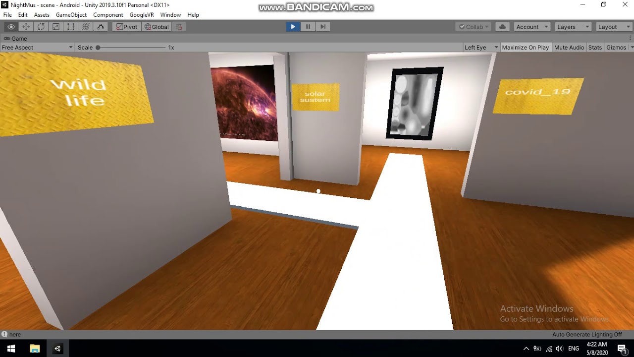 VR Museum using (unity +sketchup) - YouTube