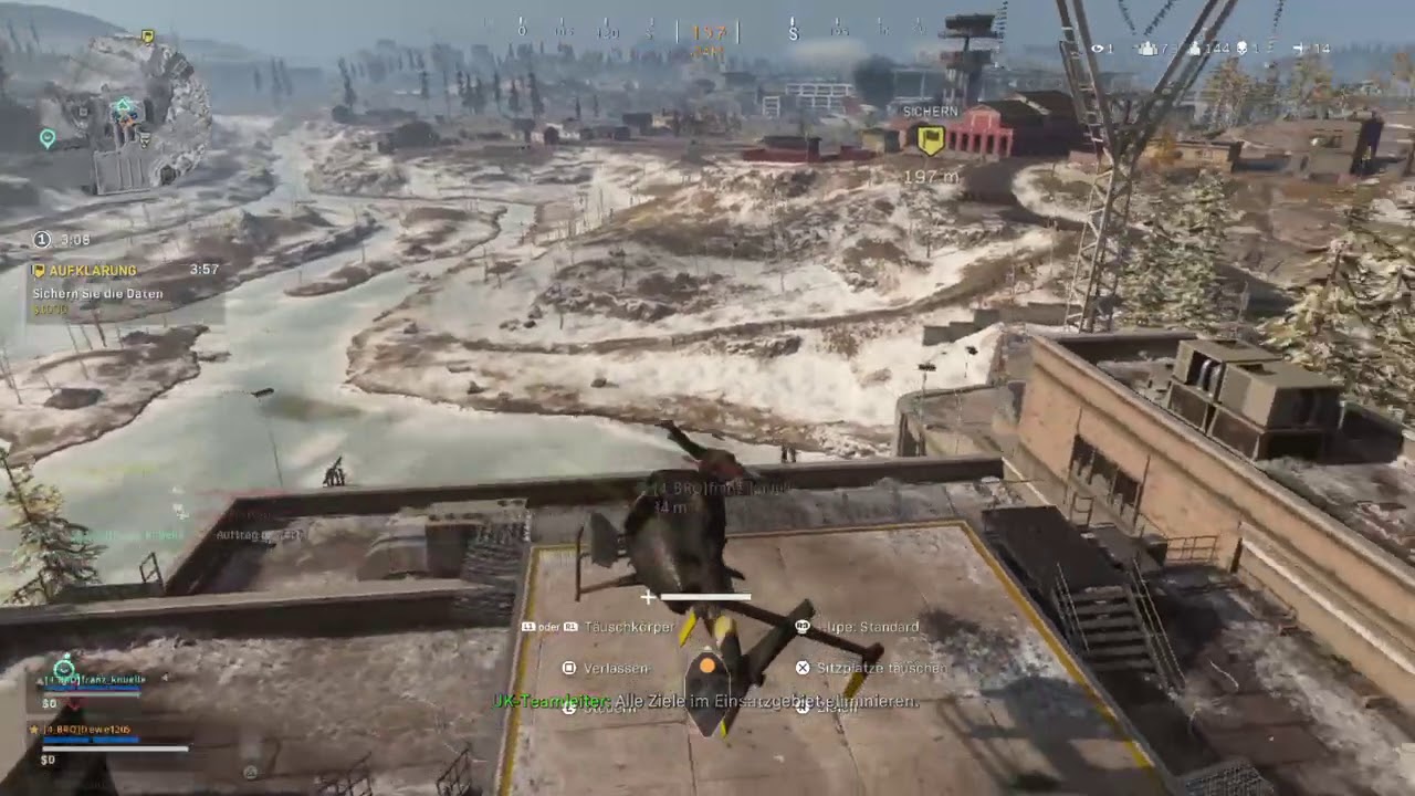 Warzone Heli Action - YouTube