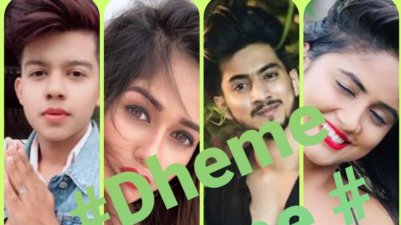 #popular #musically Tik tok video of Dheeme Dheeme new song trend on ...