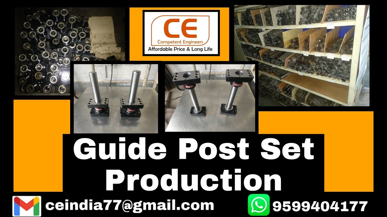 Guide Post Set Production | Guide Pillar & Guide Bush | Press Tool ...