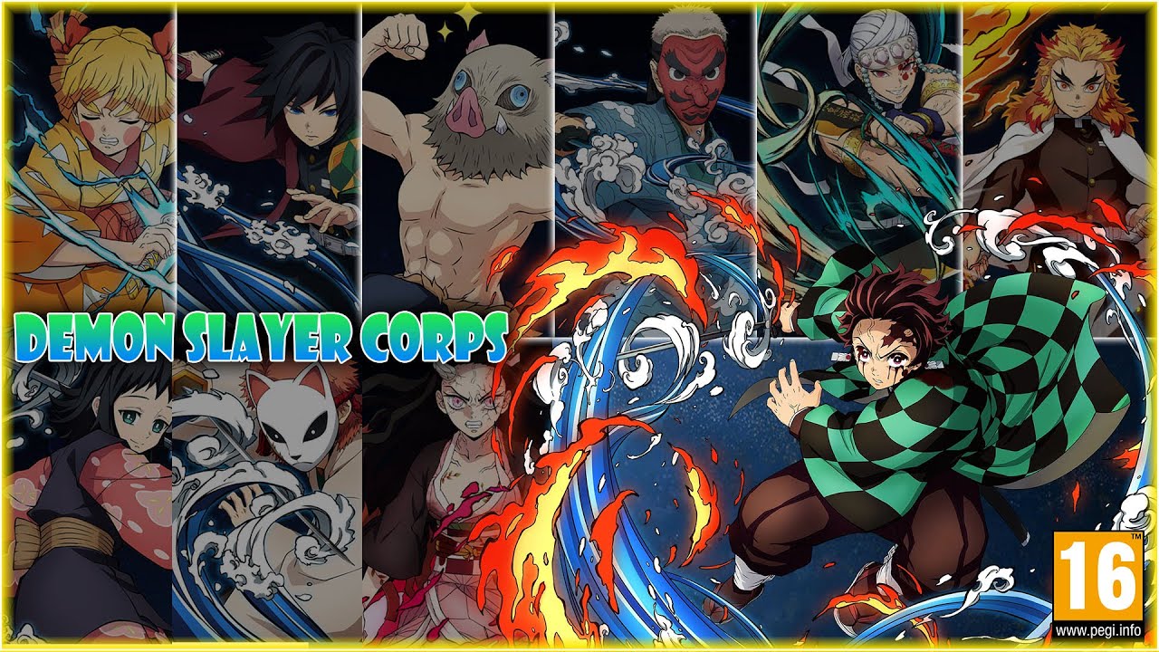 All Demon Slayer Corps Character in Demon Slayer: The Hinokami ...