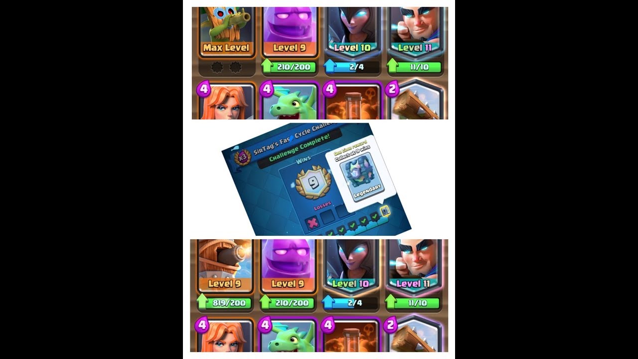 Clash Royale Best Deck for SirTag’s Fast Cycle Challenge | Unbeatable ...