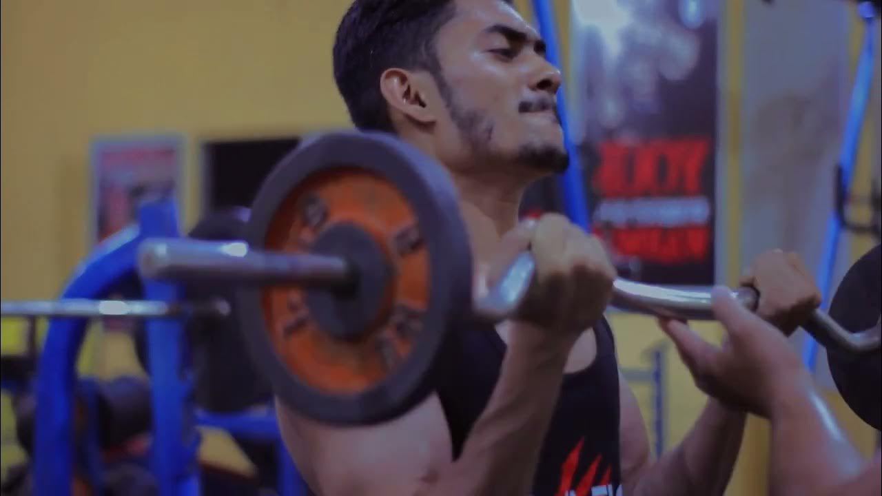 Mudassir gym Biceps Workout 😤😡 - YouTube