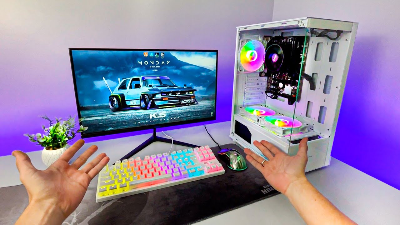 PC GAMER COMPLETO MAIS BARATO DE TODOS PRA RODAR TUDO - YouTube
