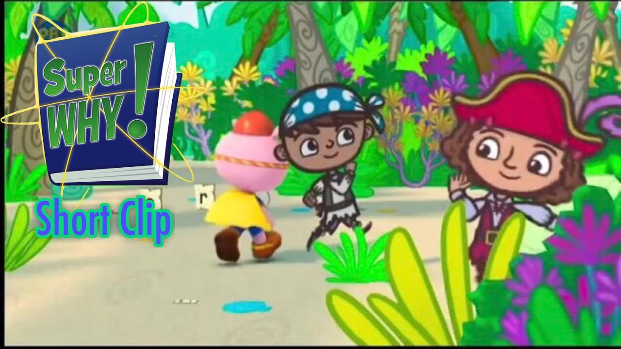 Super Why Short Clip in 4K Alpha Pig Finds X Marks the Spot - YouTube