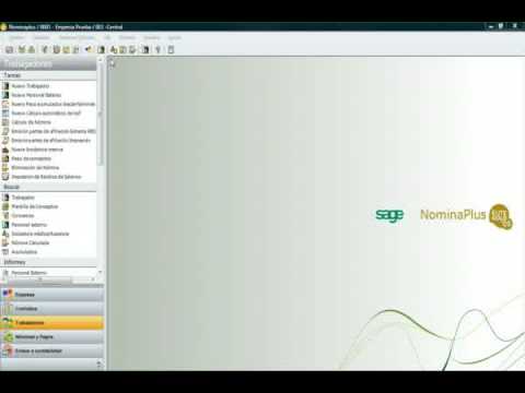 NominaPlus Sage SP - YouTube