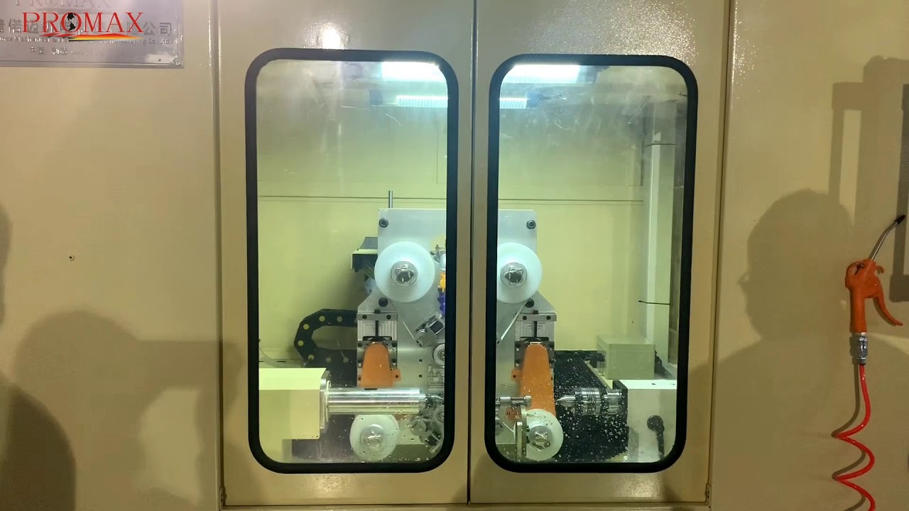 Promax Smart Side surface superfinishing machine - YouTube