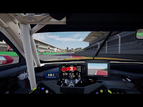 ACC COTA Ford Mustang GT3 (Dry) Track Guide (Hotlap + Telemetry)