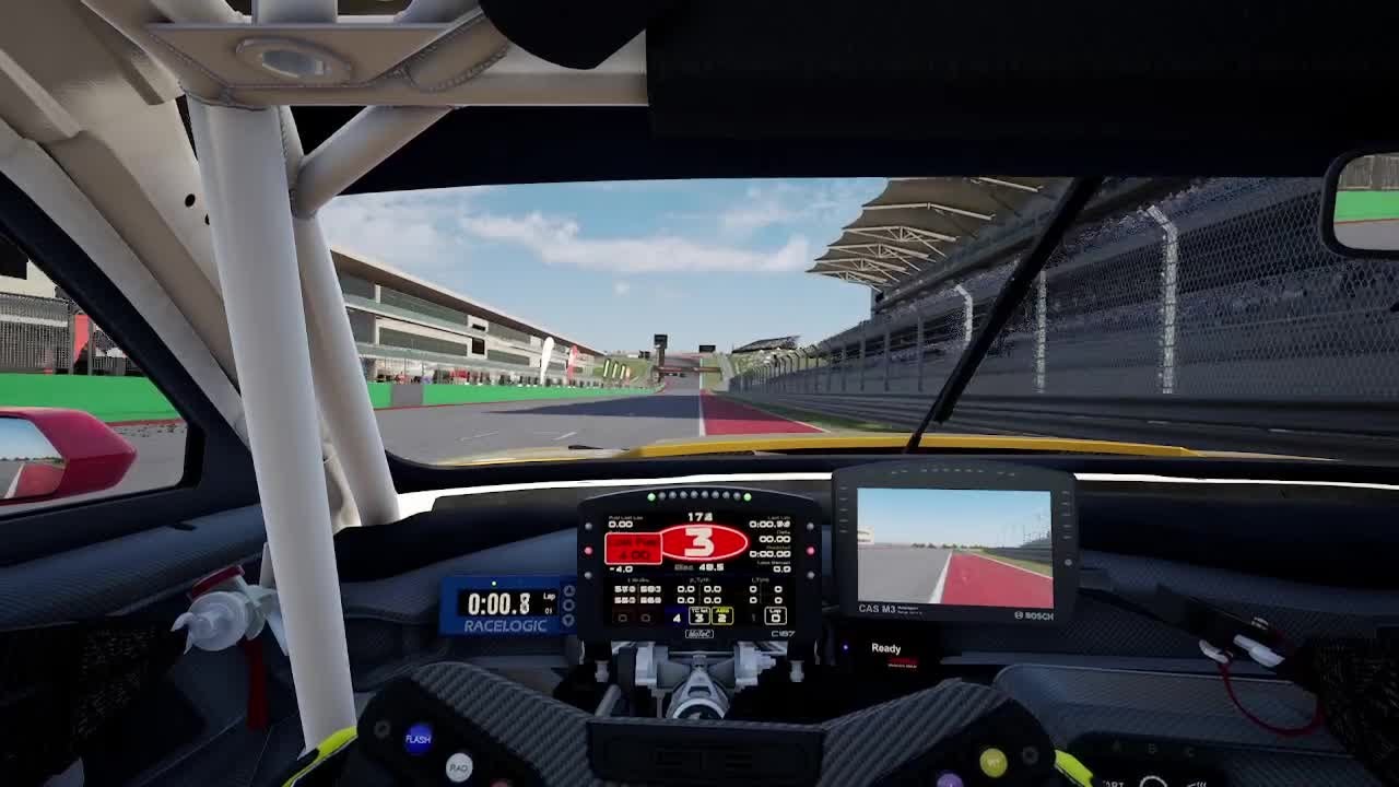 ACC COTA Ford Mustang GT3 (Dry) Track Guide (Hotlap + Telemetry) - YouTube