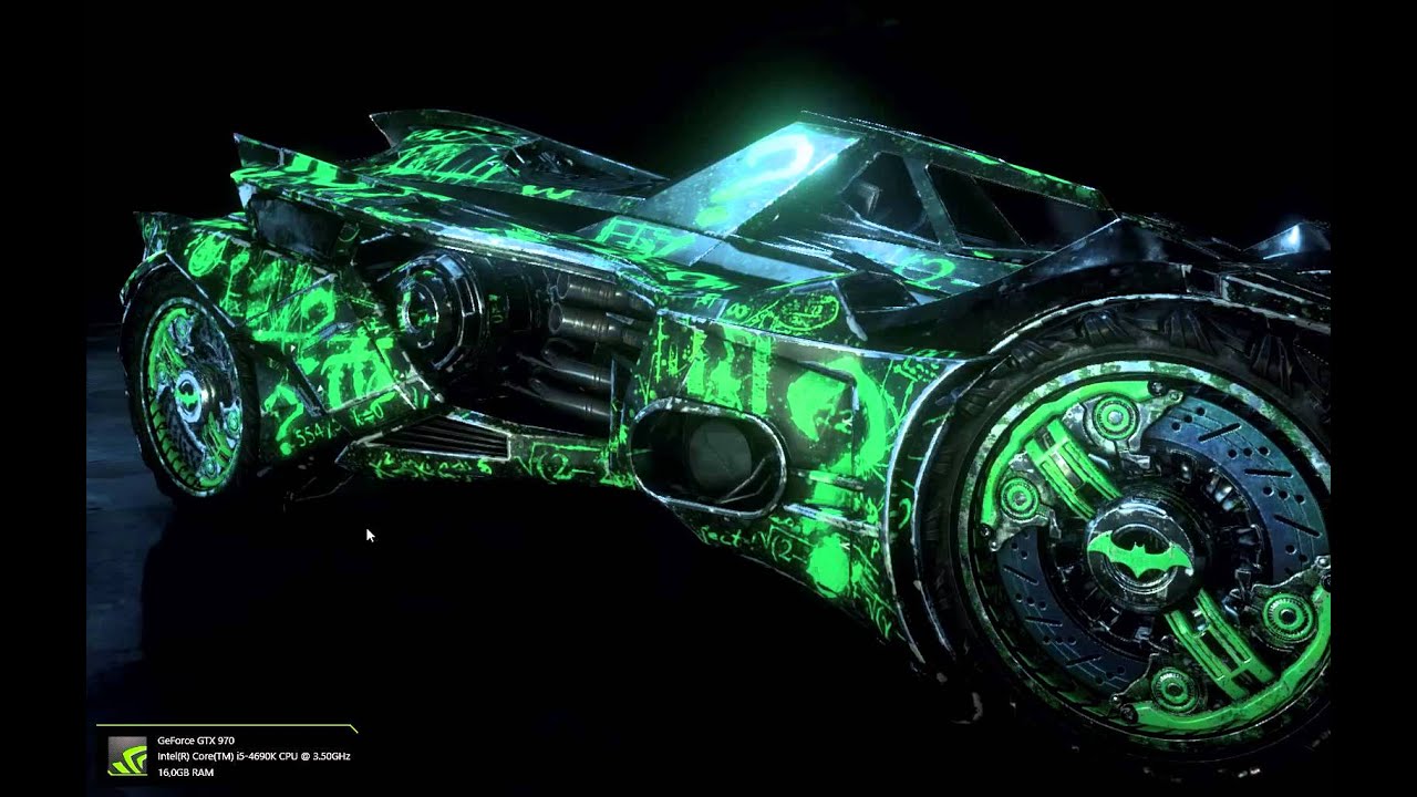 Riddler batmobile showcase - YouTube