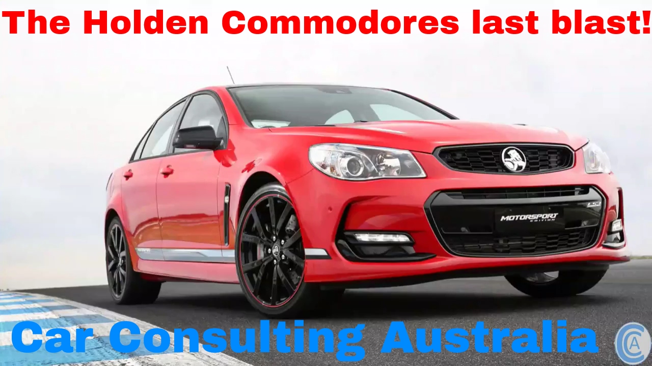 Holden Commodores last blast - 2017 Motorsport, Director, and Magnum ...