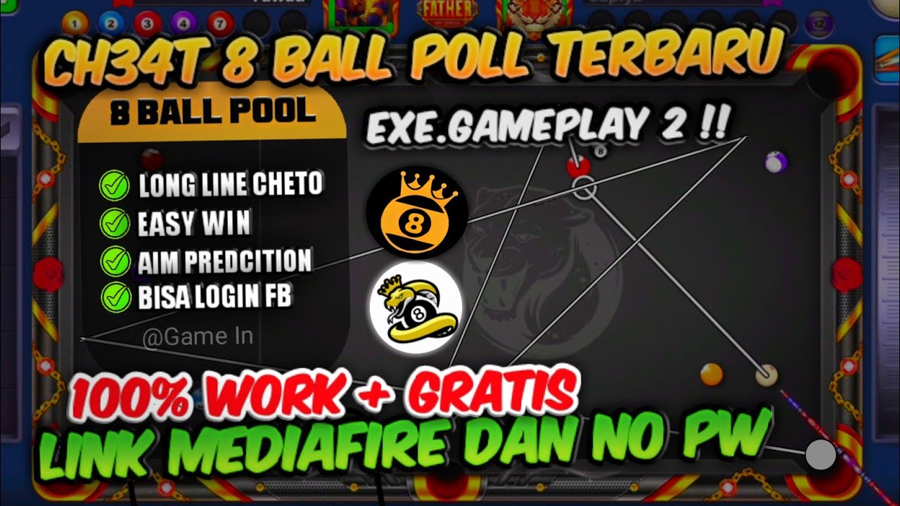 CHEAT 8 BALL POOL SNAKE GRATIS | UPDATE NEW VERSION 1.0.6 | SUPPORT ...
