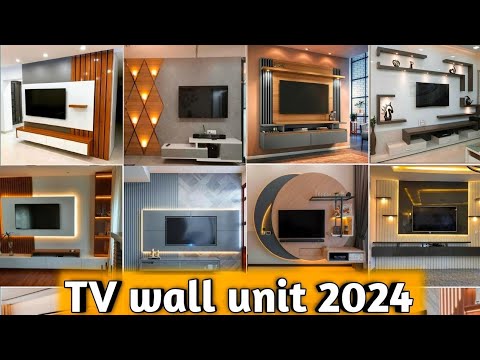 TV Wall Unit Designs 2024 | TV Cabinet Designs | Modern TV Wall Unit ...