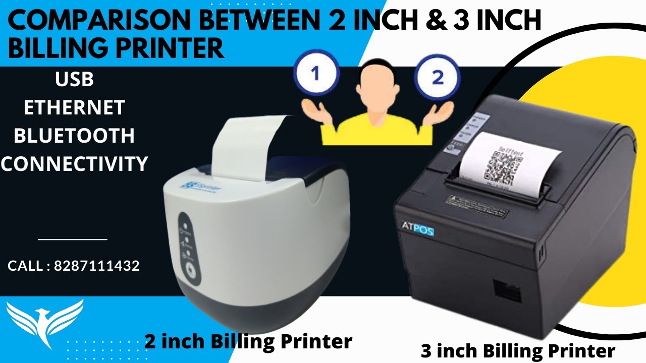 Comparison Between 2inch & 3inch Billing printer |Full Detail video ...