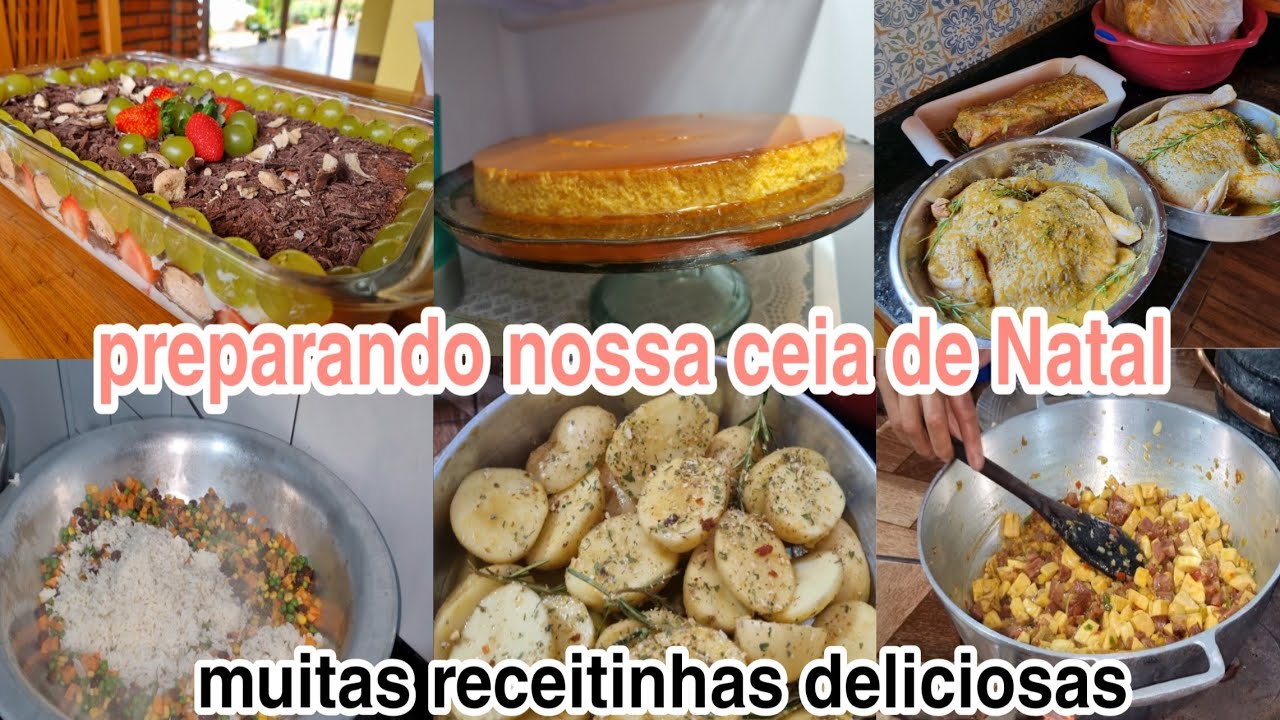 preparando nossa ceia de Natal/ muitas receitas deliciosas pra vocês se ...