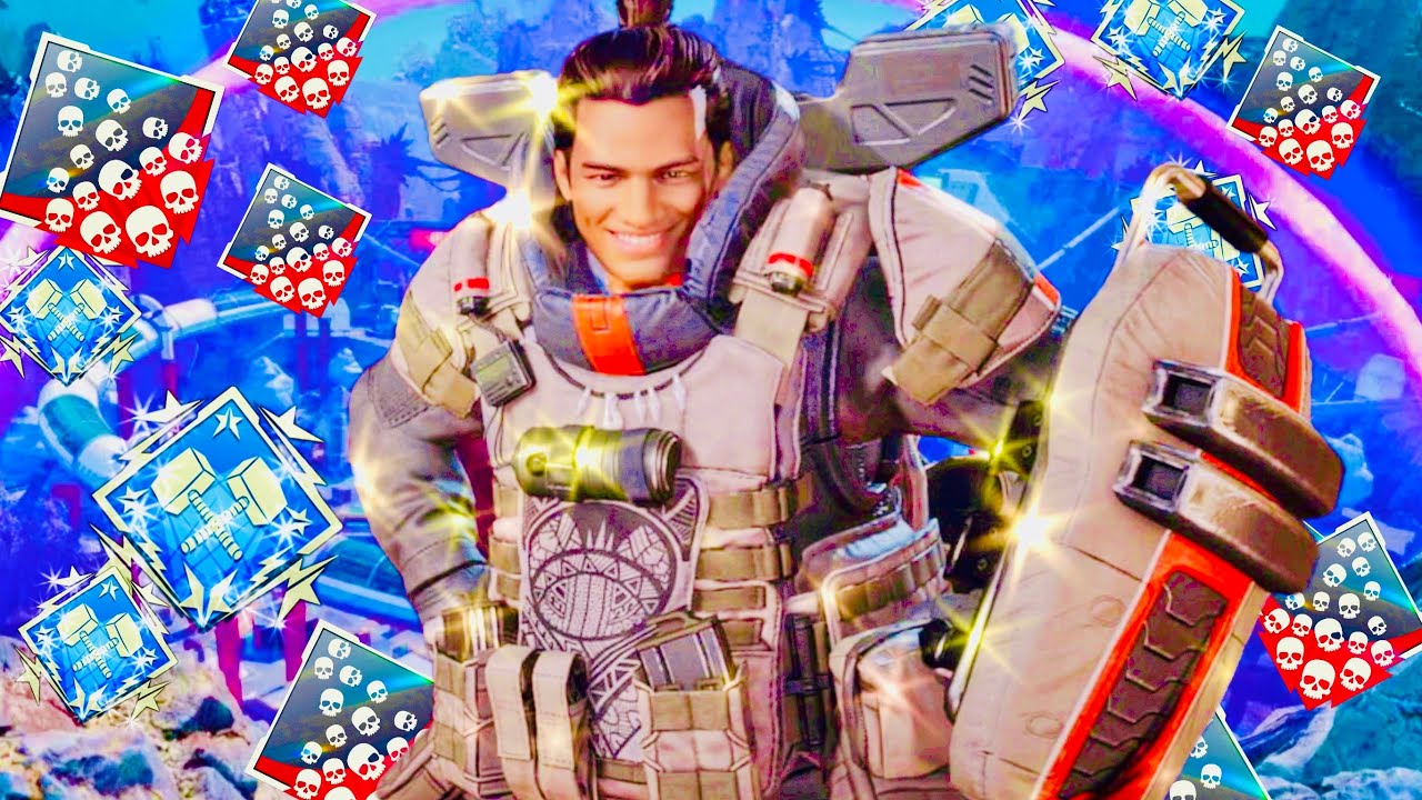 Apex Legends: Solo/No Fill Crazy Gibraltar (Gibby) Gameplay ! 22 Kills ...
