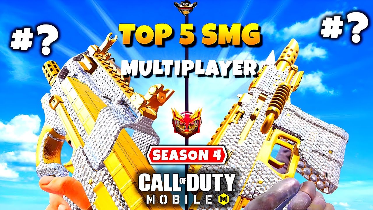 Top 5 Best SMG in Season 4 CODM 2025 | Gunsmith Loadout/Class Setup ...