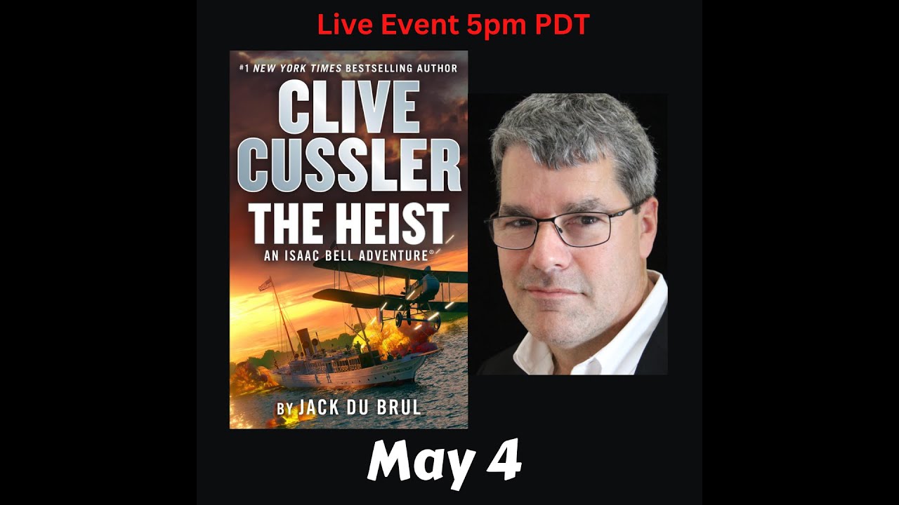 Jack DuBrul discusses Clive Cussler The Heist - YouTube