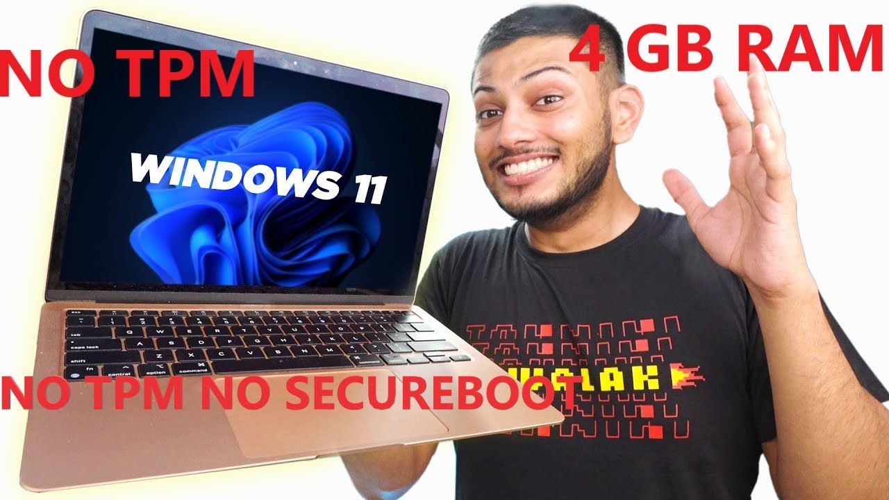 Install Windows 11 without TPM │No TPM required│No secure boot │# ...