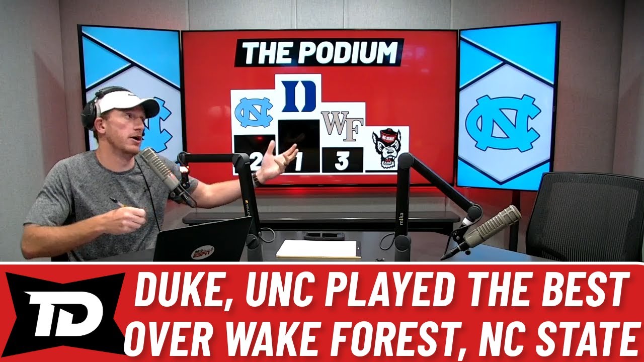 Duke & UNC Football had the best weekend in the state over Wake Forest ...