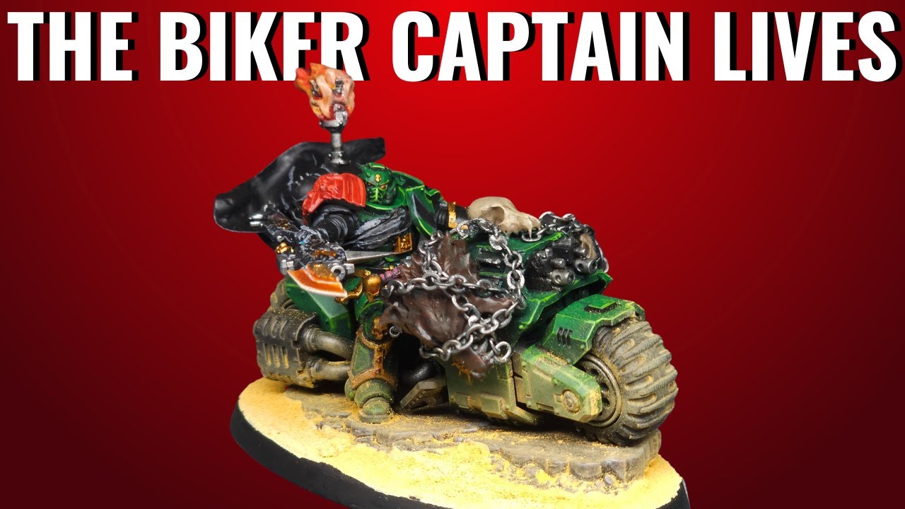 The Captain on Bike is DEAD, Long Live the Captain on Bike - Whatthe40k ...