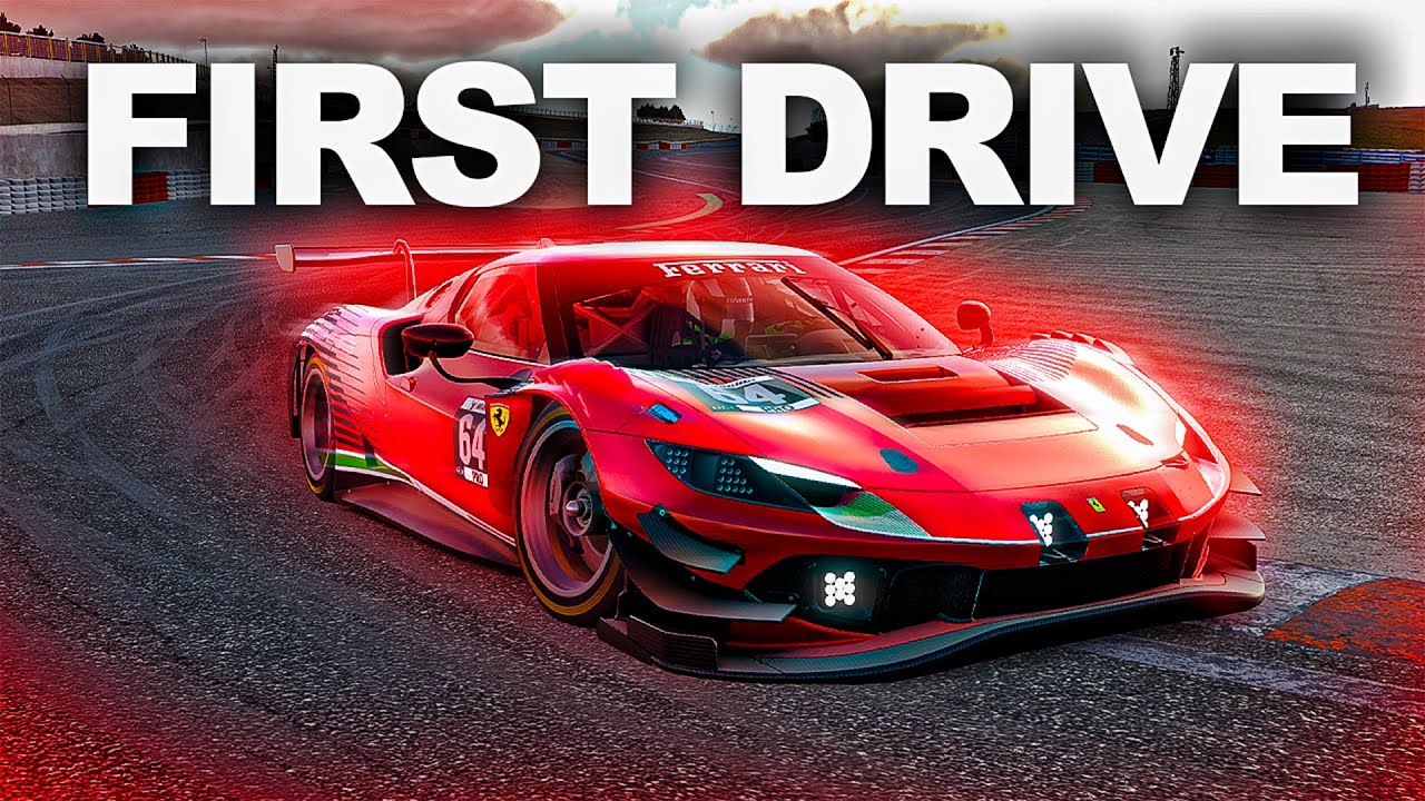 ANOTHER FERRARI GT3 CAR?? iRacing Ferrari 296 GT3 First Impressions ...