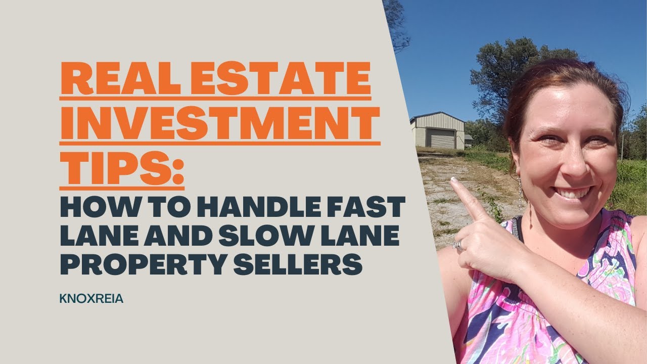 Real Estate Investment Tips: How to Handle Fast Lane and Slow Lane ...