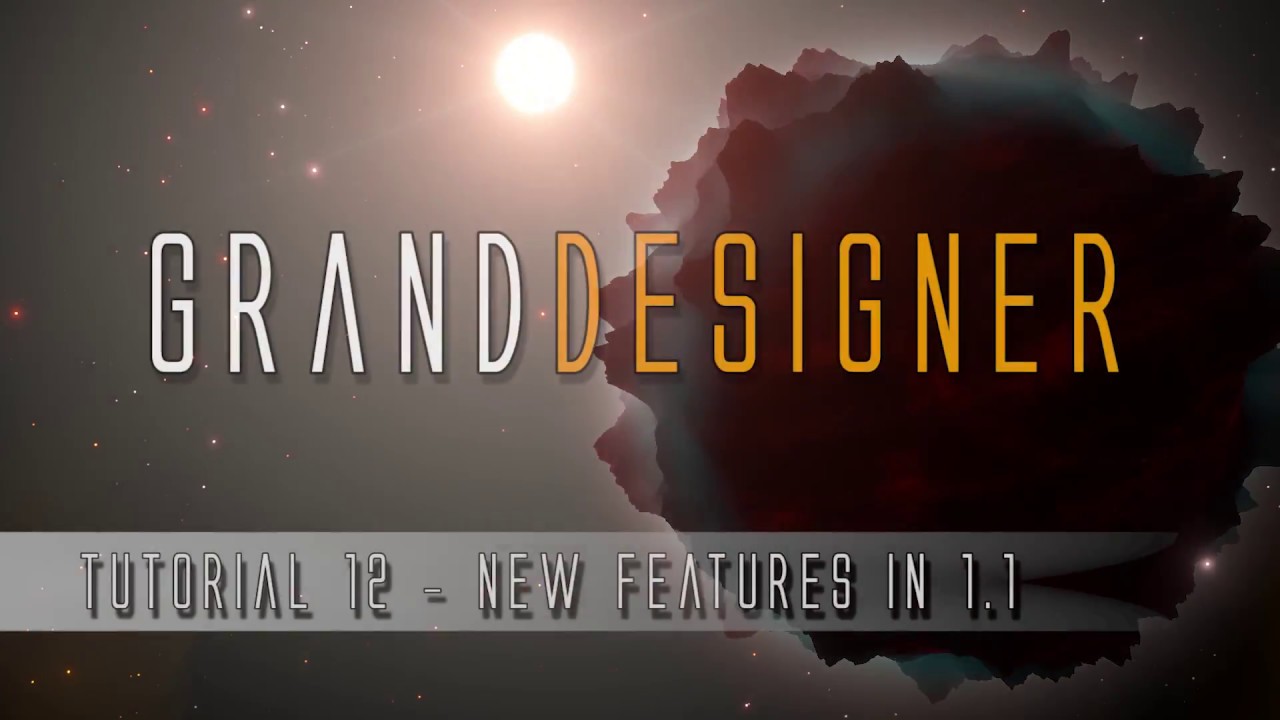 Grand Designer tutorial #12 - New features in version 1.1 - YouTube
