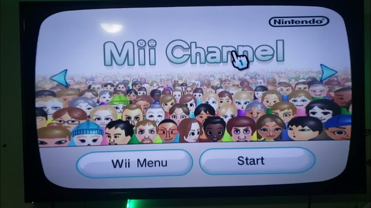my Wii menu - YouTube